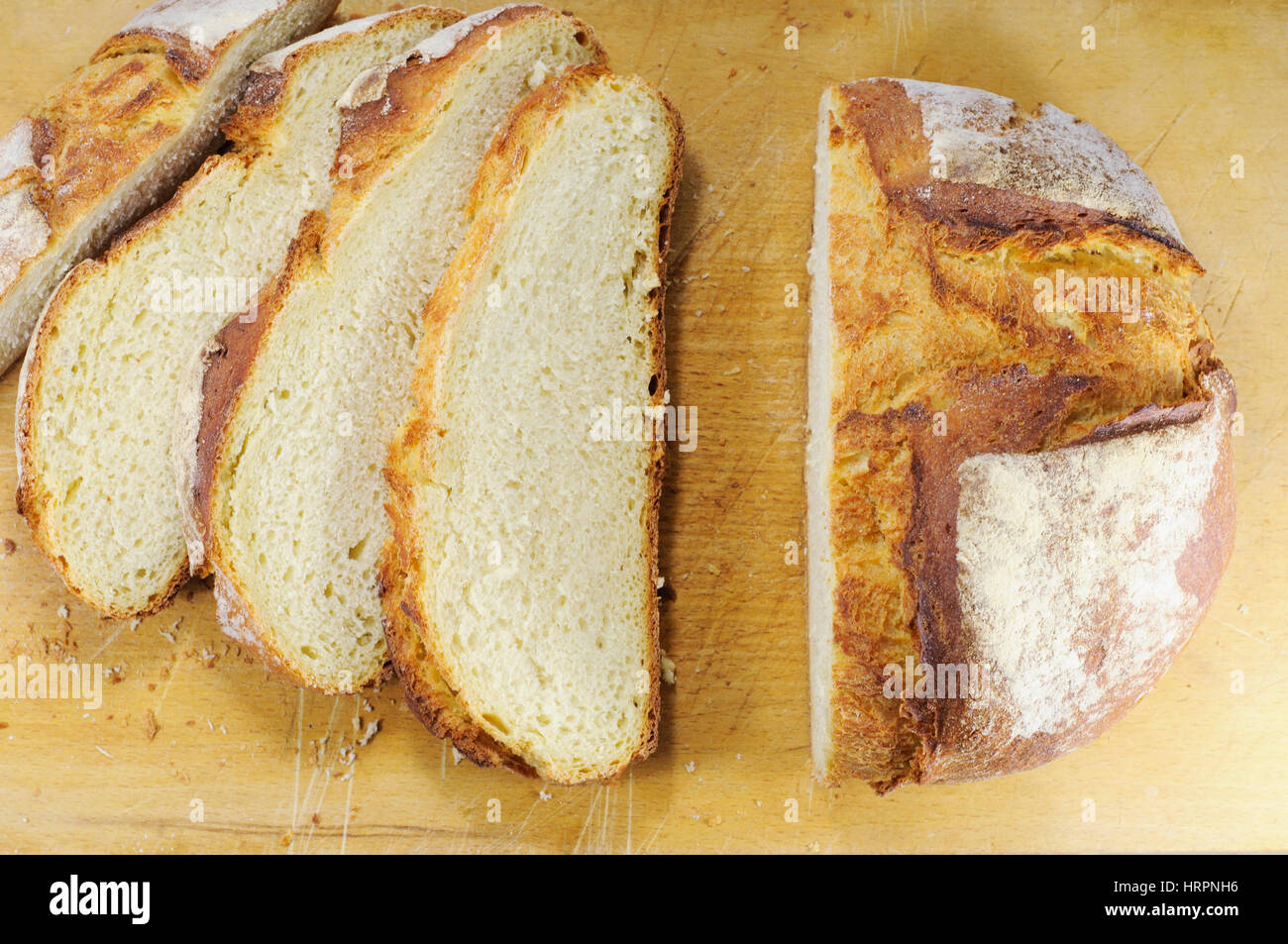Italian Bread Loaf Stock Photo - Alamy