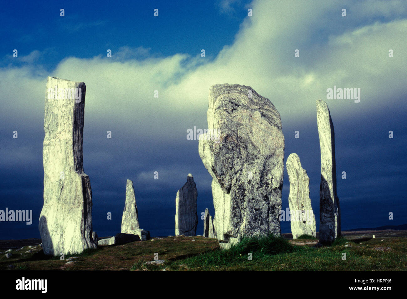 Callanish, Lewis, June 1987 Stock Photo - Alamy