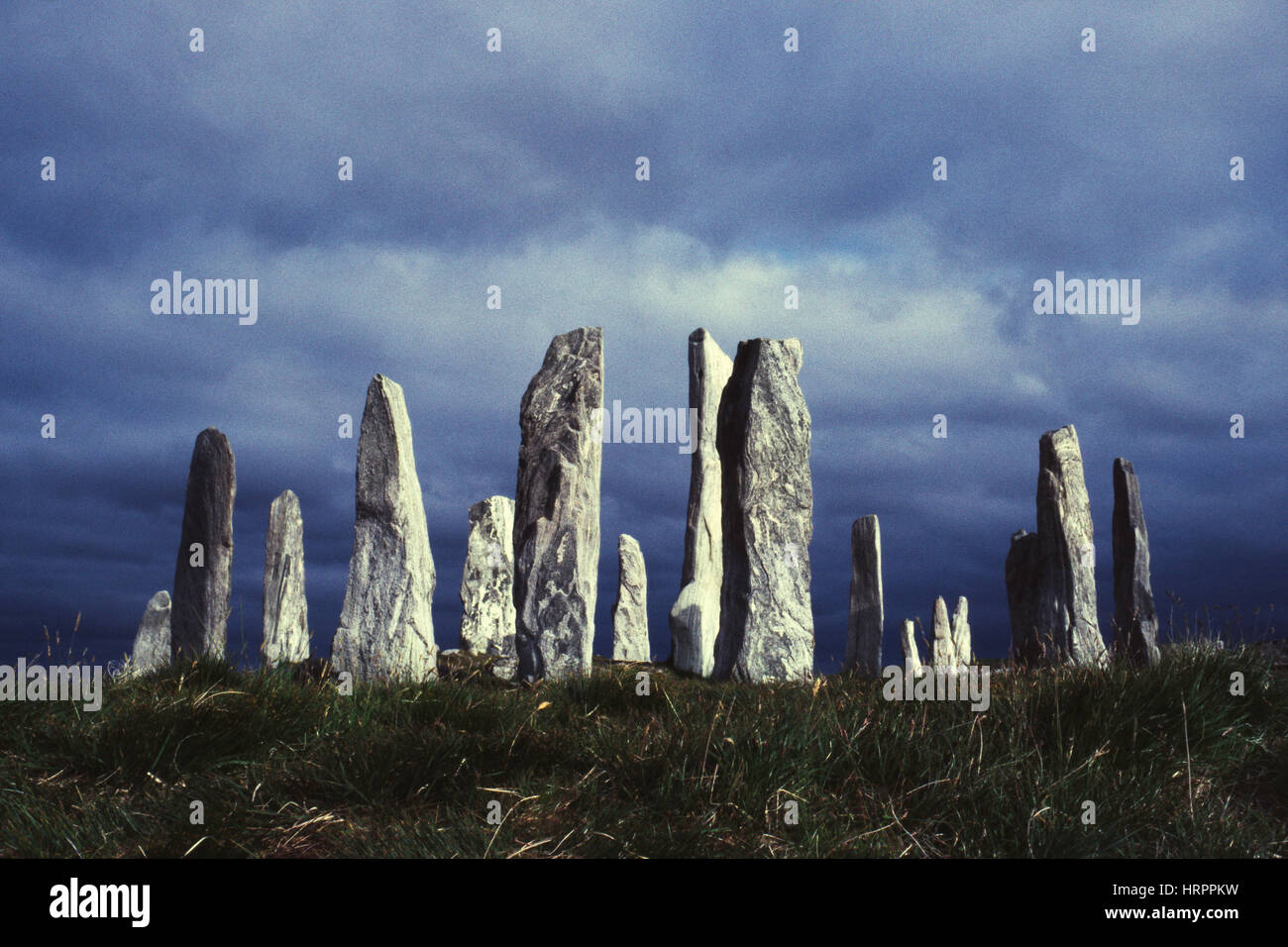 Callanish, Lewis, June 1987 Stock Photo - Alamy