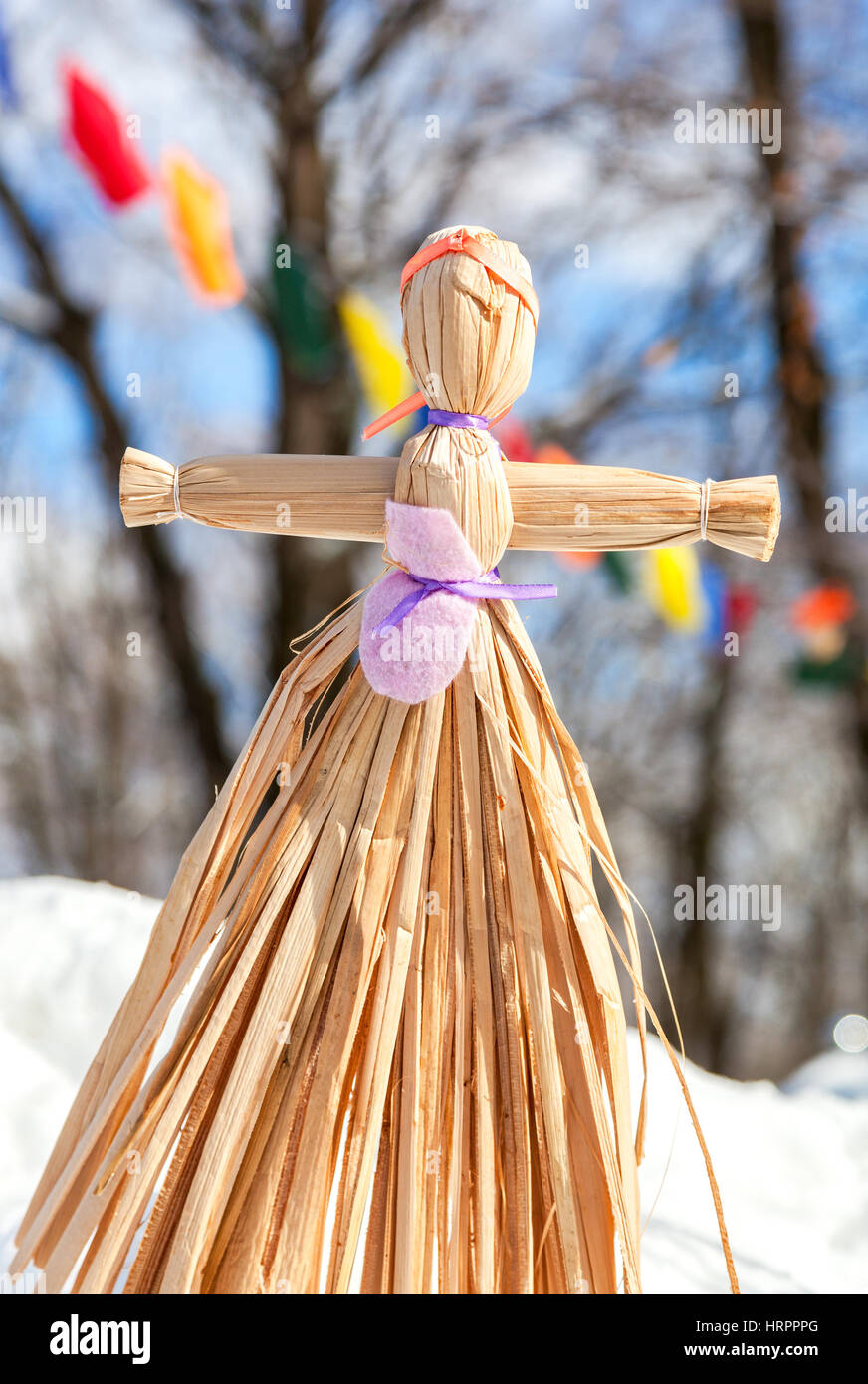 Straw Doll As Mascot High Resolution Stock Photography and Images - Alamy
