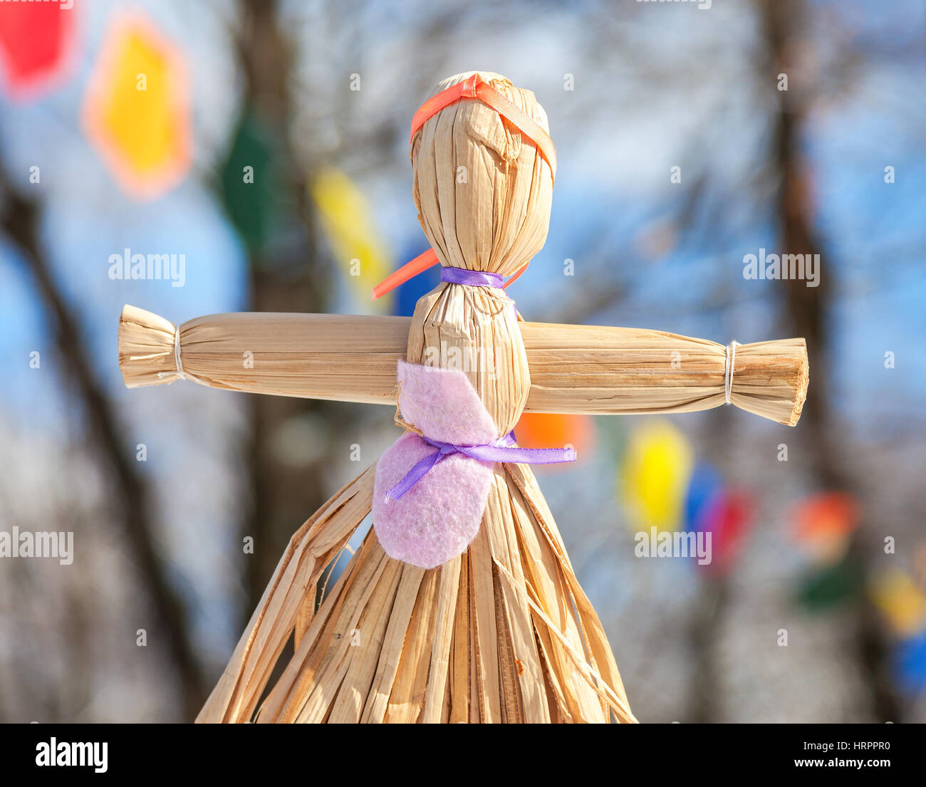 Straw doll as mascot hi-res stock photography and images - Alamy