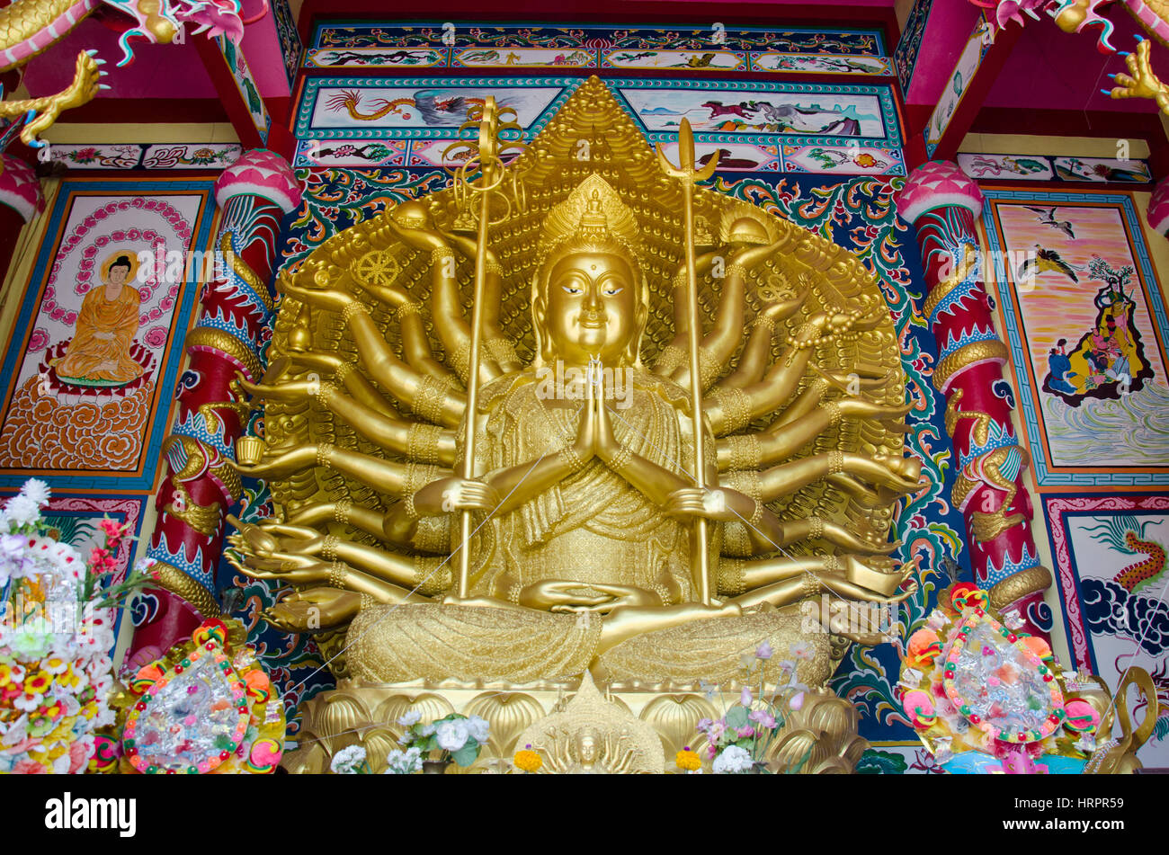 Guanyin thousand arms hi-res stock photography and images - Alamy