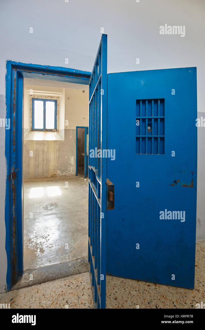 The prison at the island of Asinara in Sardinia, Italy Stock Photo - Alamy