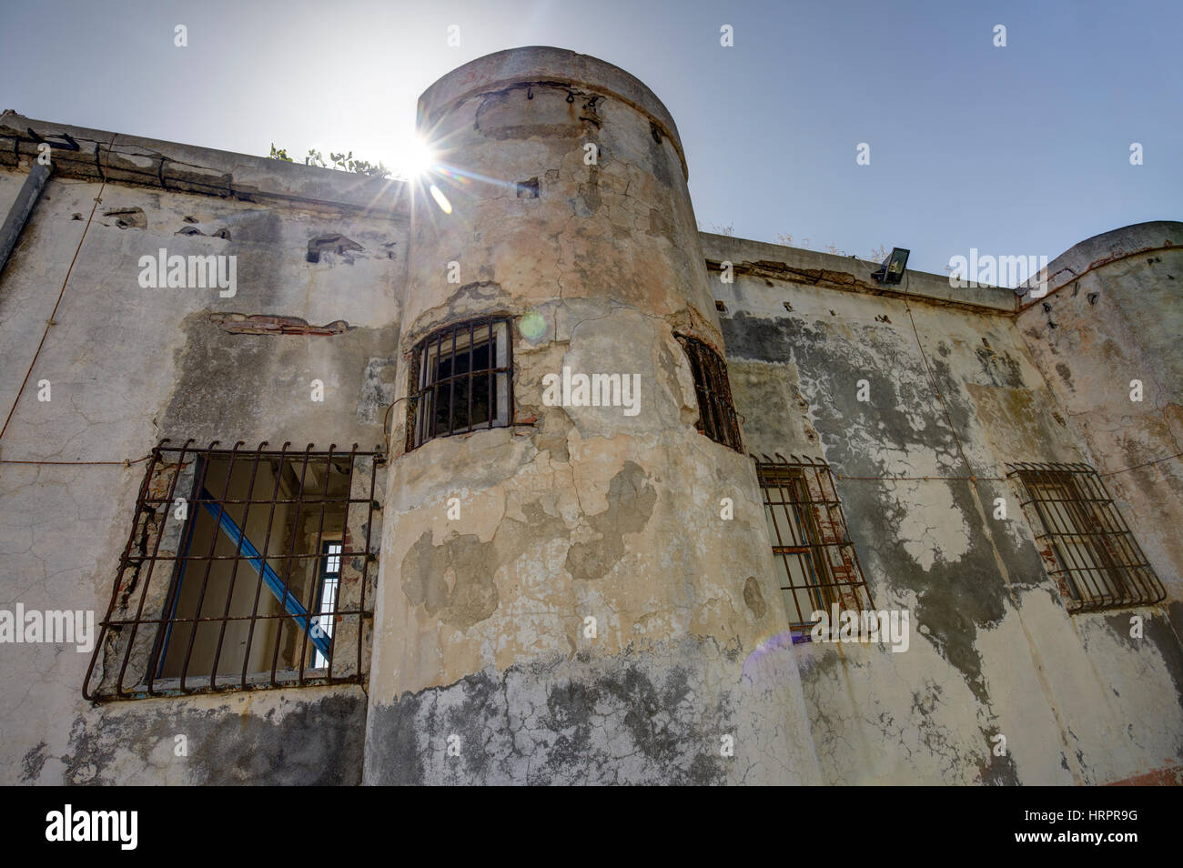 The prison at the island of Asinara in Sardinia, Italy Stock Photo - Alamy