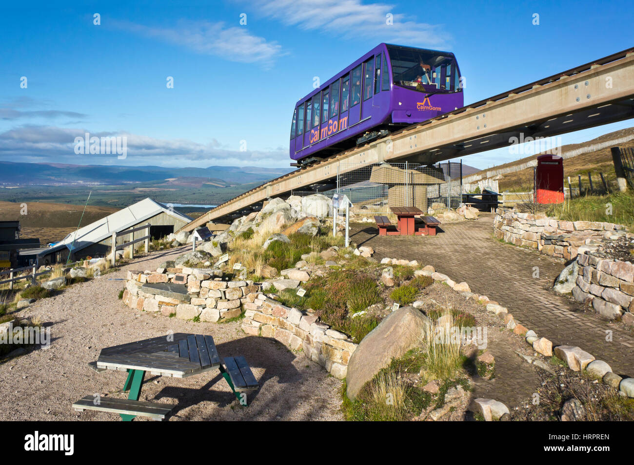 Mountain funicular railway hi-res stock photography and images - Alamy