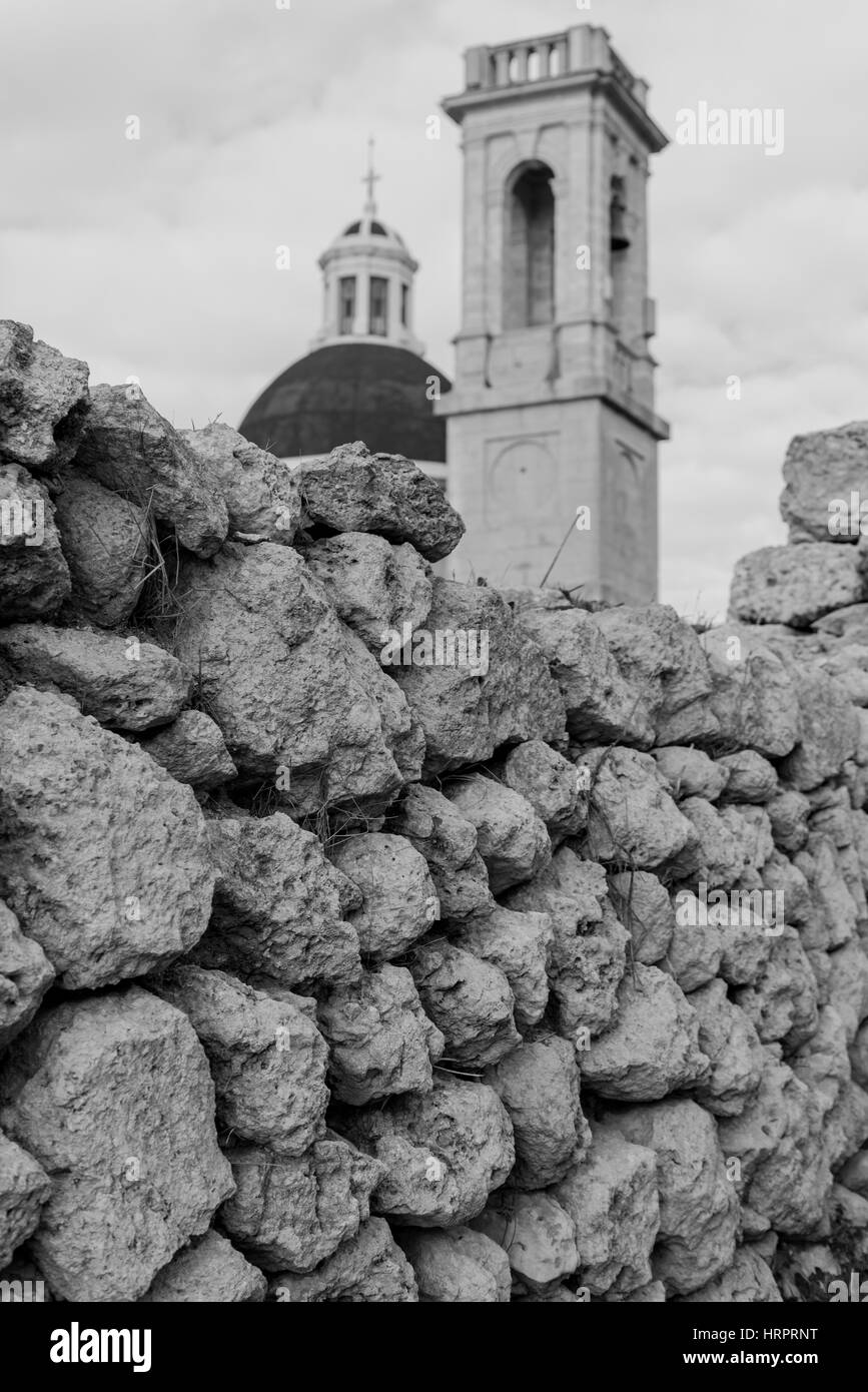 The deserted village of Mtahleb in Malta Stock Photo - Alamy