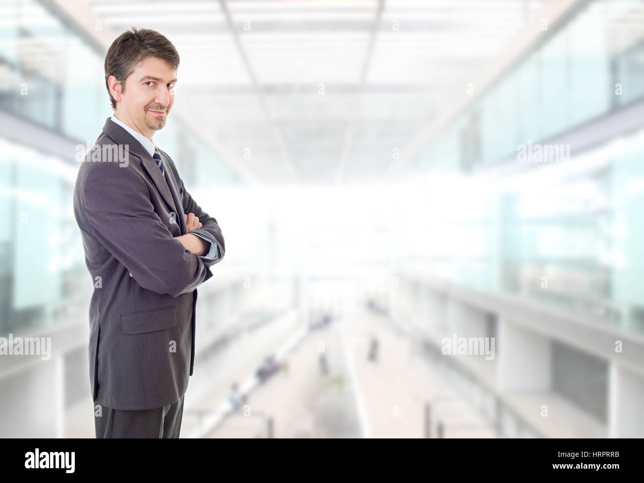 happy business man portrait at the office Stock Photo - Alamy