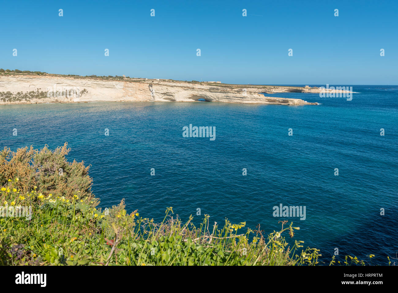 Delimara Coast in the South of Malta Stock Photo - Alamy
