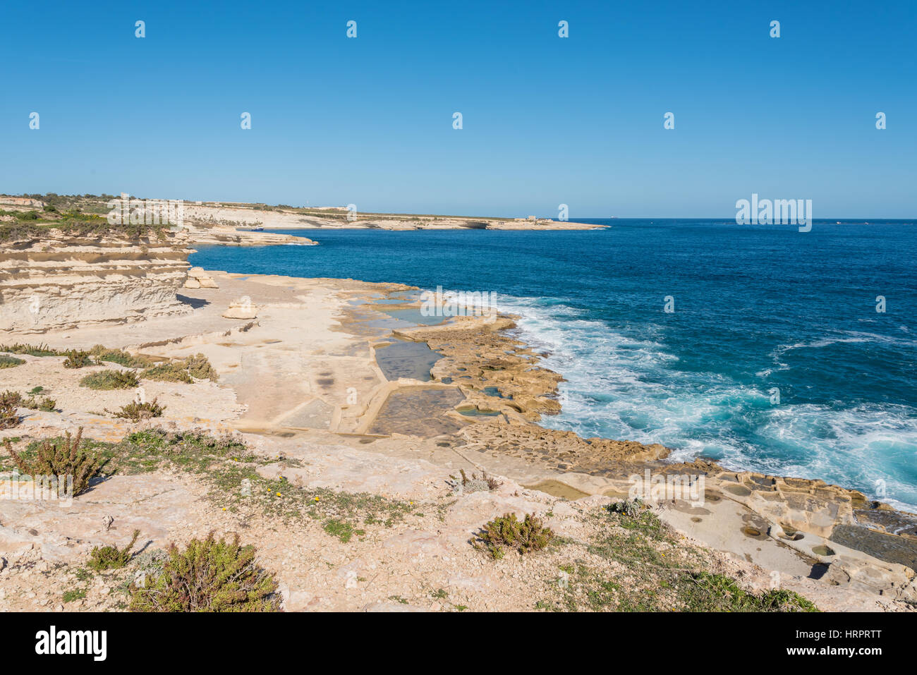 Delimara Coast in the South of Malta Stock Photo - Alamy