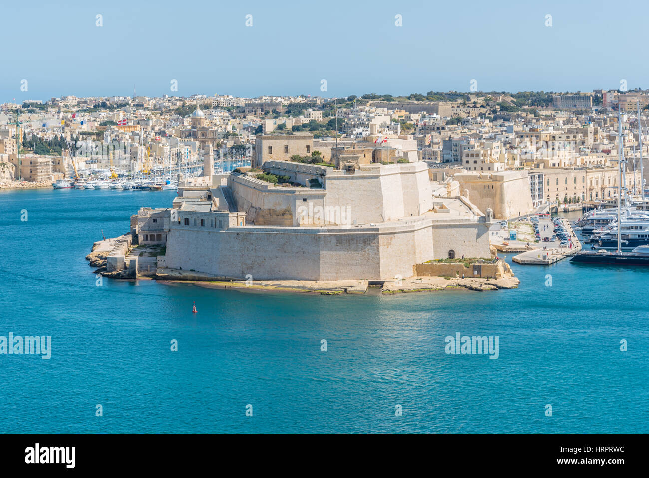 Grand Harbour in Malta Stock Photo - Alamy