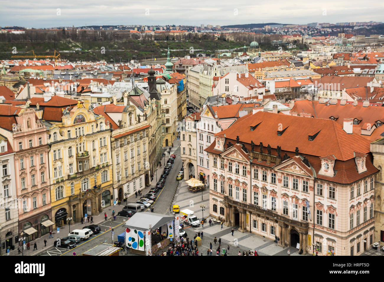 Prague old town, historic centre of Prague, UNESCO world heritage site ...