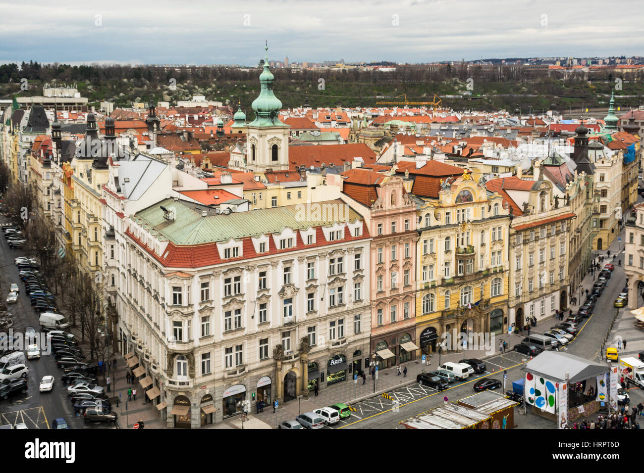 Prague old town, historic centre of Prague, UNESCO world heritage site ...
