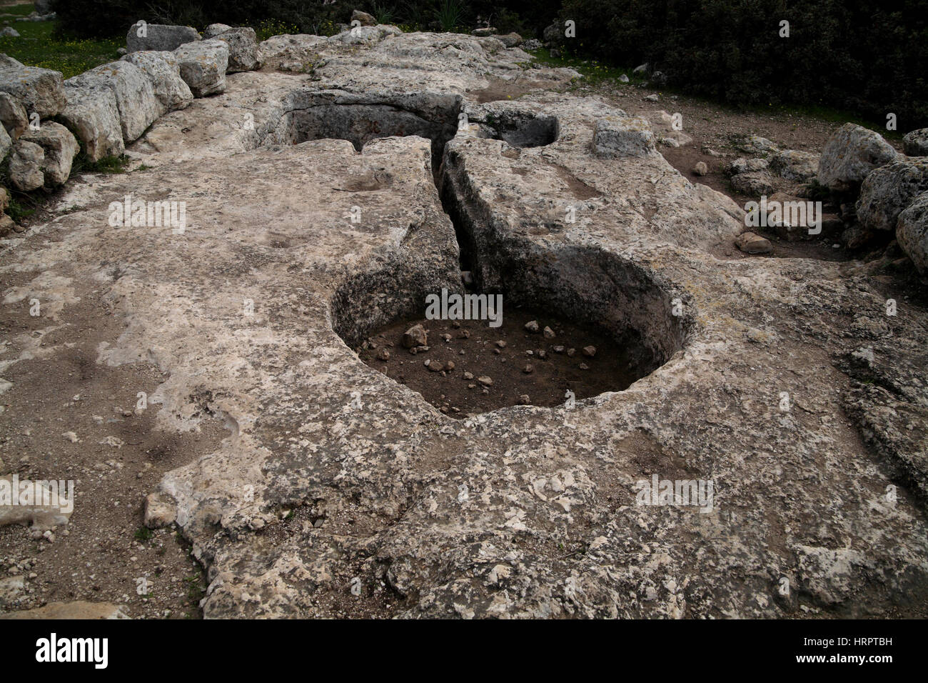 Ancient wine press hi-res stock photography and images - Alamy