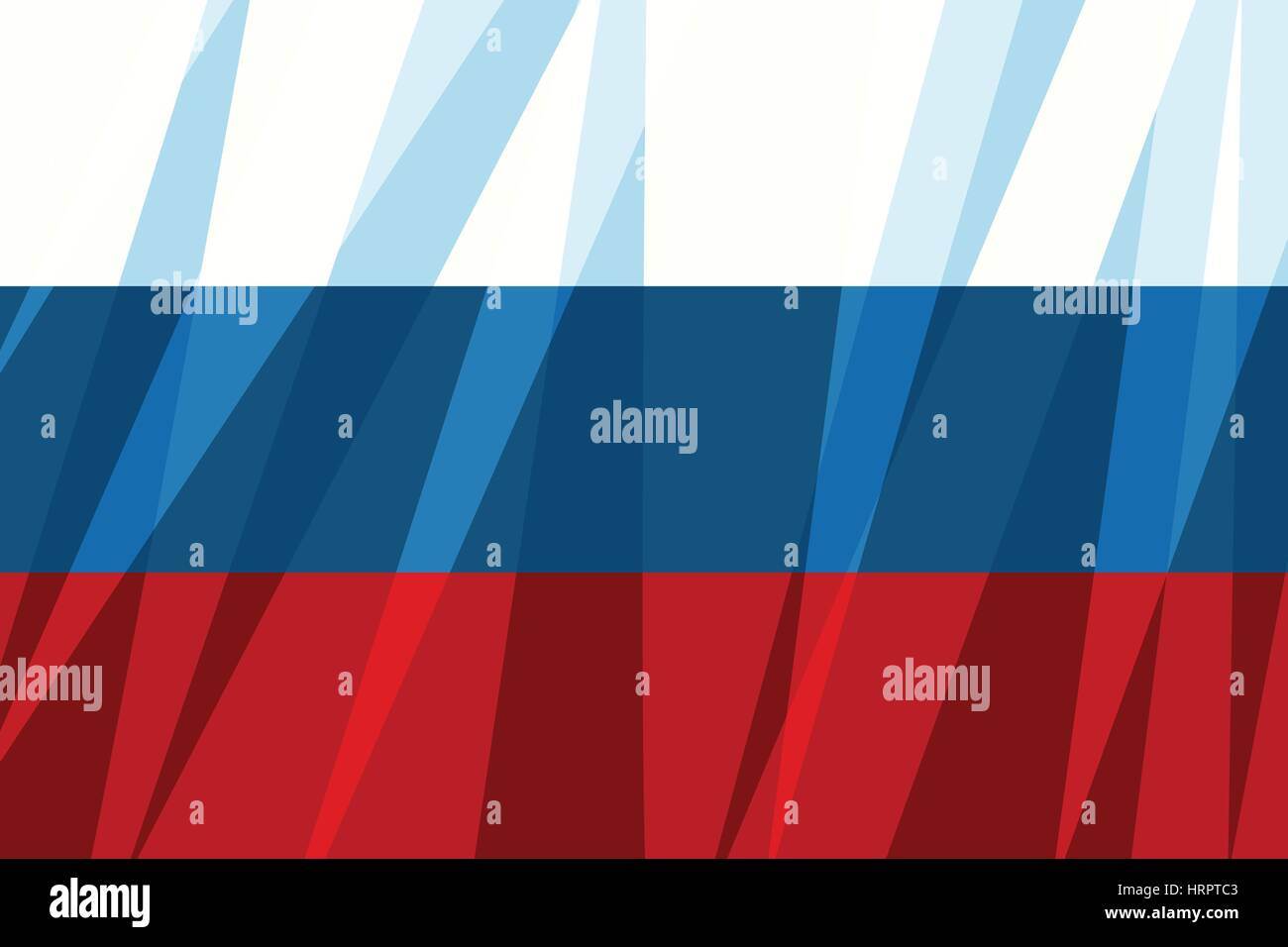 Russian flag, state symbol. Vintage comics cartoons illustration pop ...