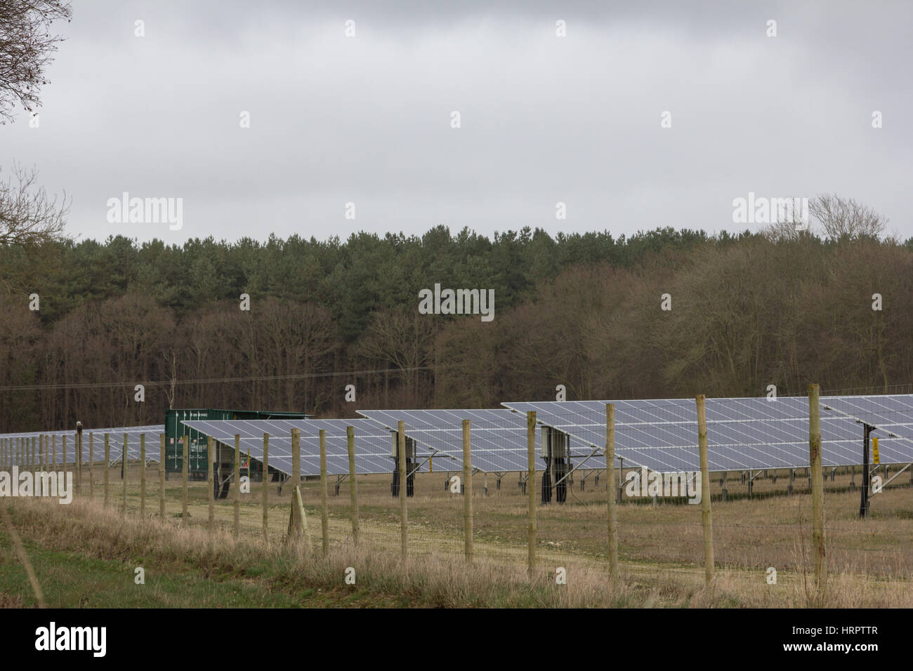 Solar farm, kent, uk Stock Photo - Alamy