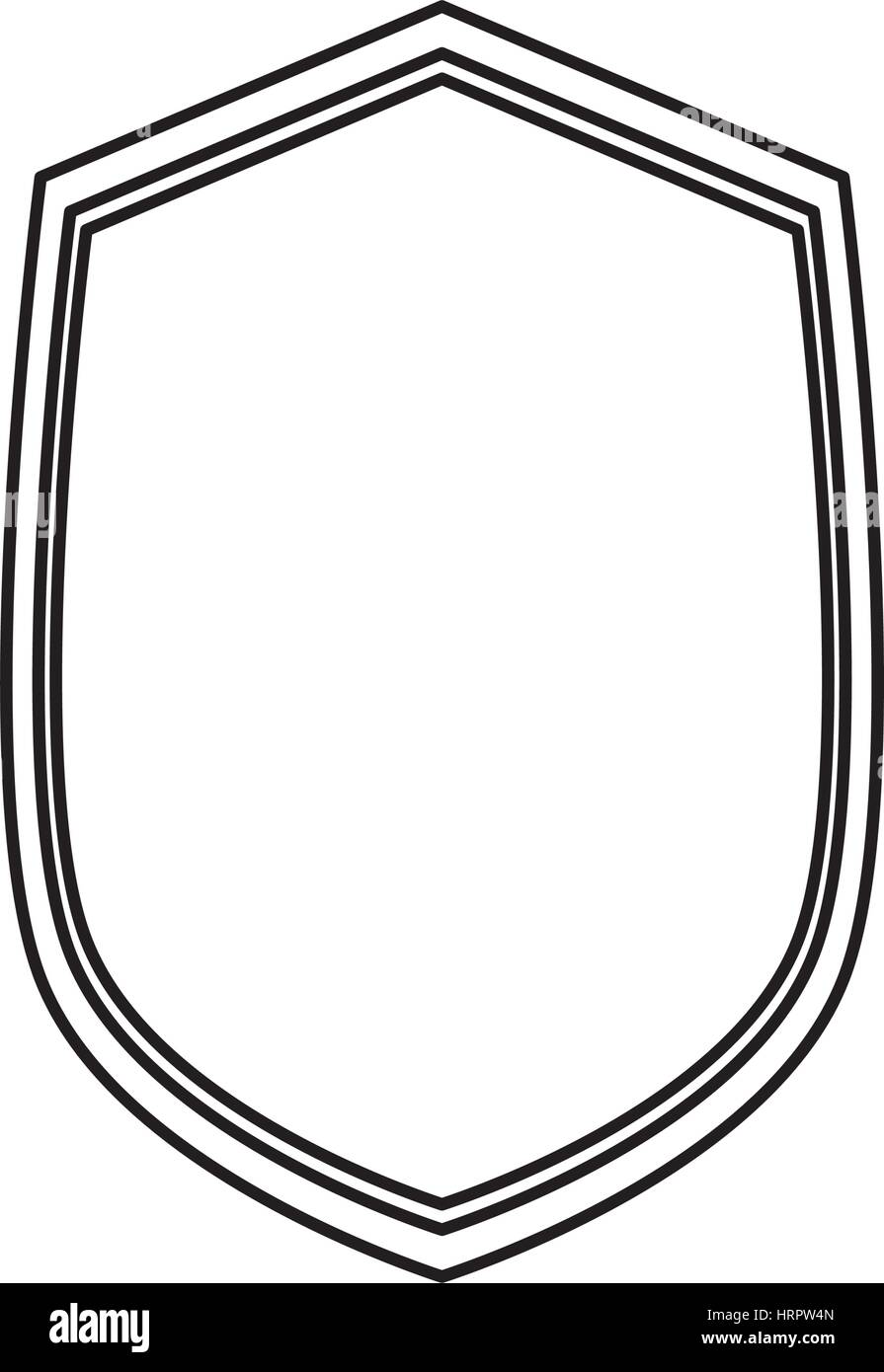 Shield emblem symbol Stock Vector Image & Art - Alamy