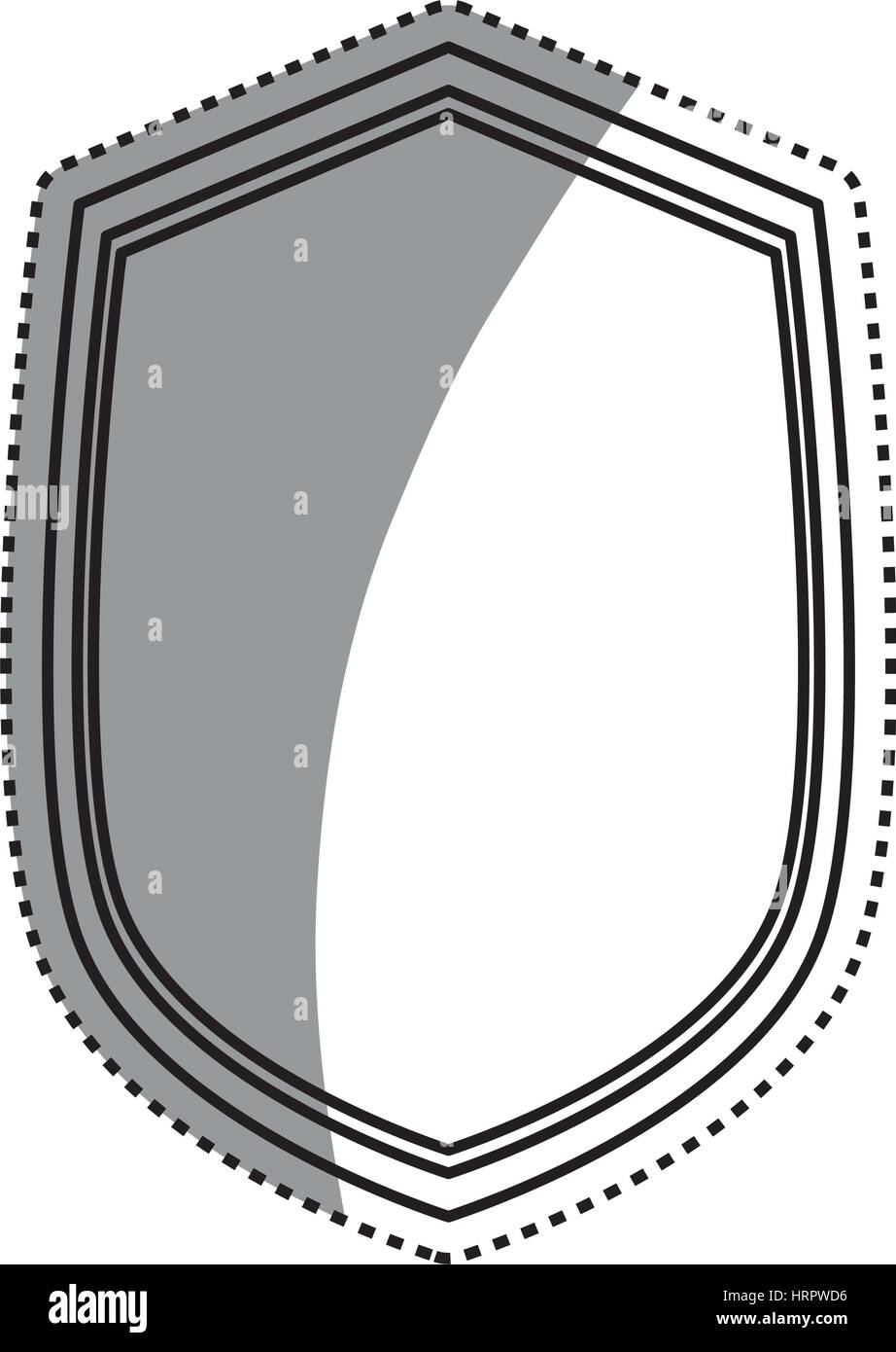 Shield emblem symbol Stock Vector Image & Art - Alamy