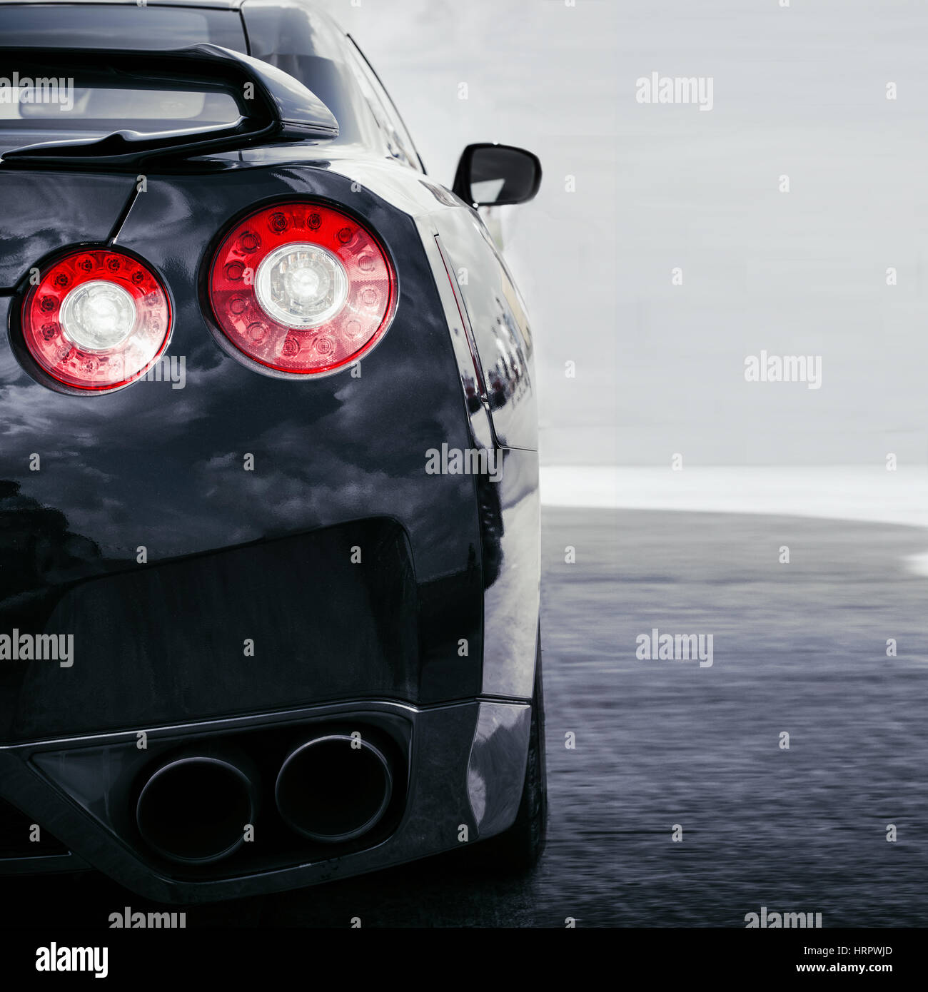 Close-up of modern car headlights Stock Photo - Alamy
