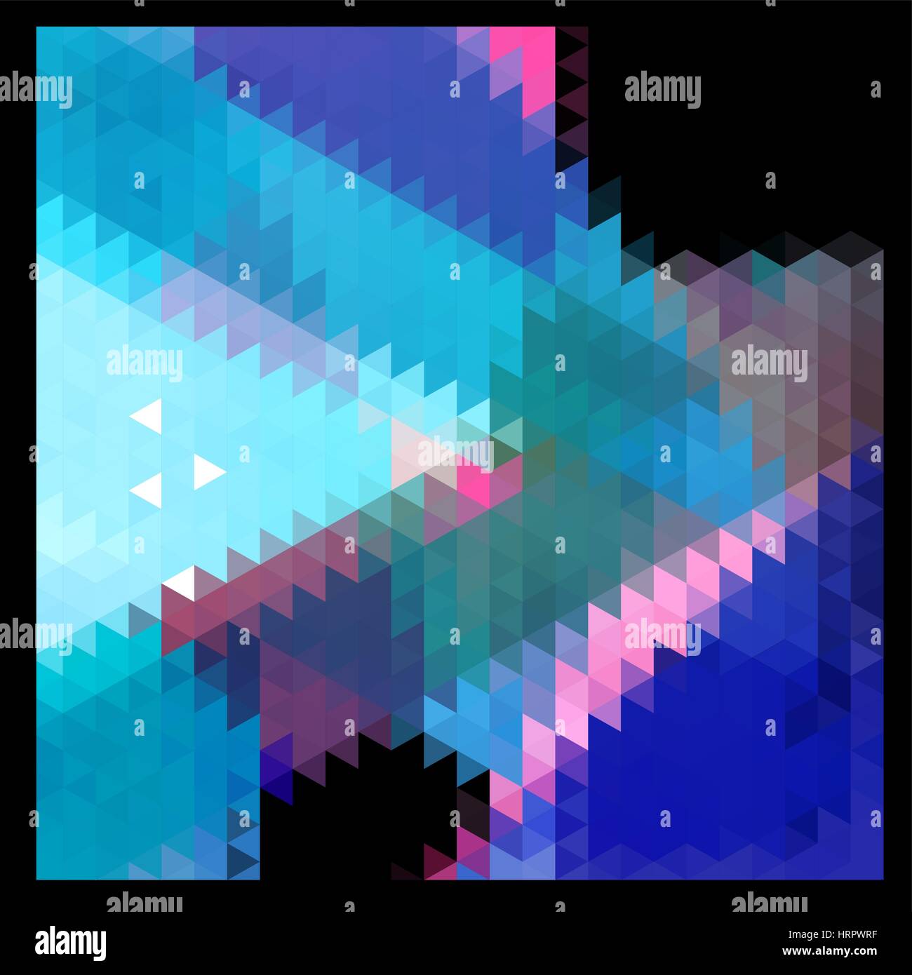 Abstract vector colorful background with different polygons Stock ...