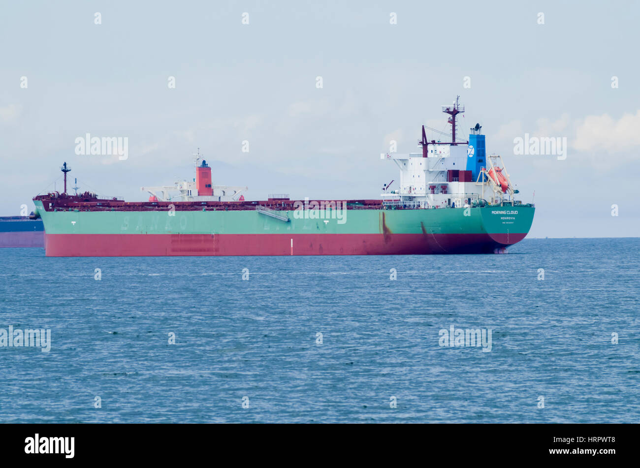 Container ship vancouver harbour stanley hi-res stock photography and ...