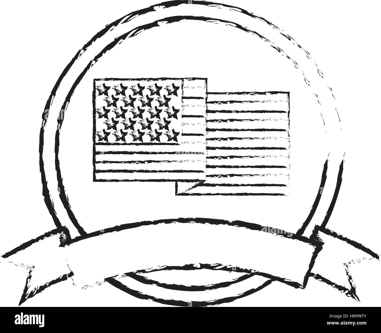 United States patriotic symbol Stock Vector Image & Art - Alamy