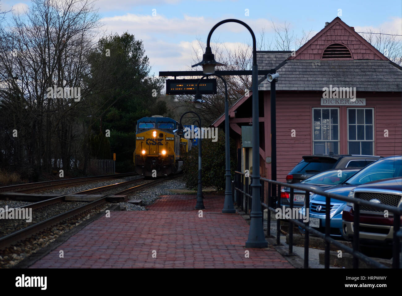 Maryland commuter rail hi-res stock photography and images - Alamy