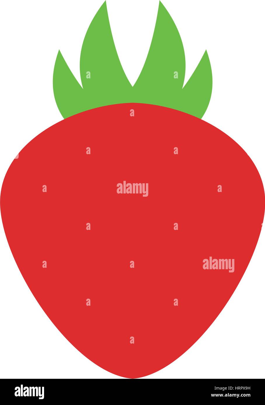 Cultivated strawberry in garden Stock Vector Images - Alamy