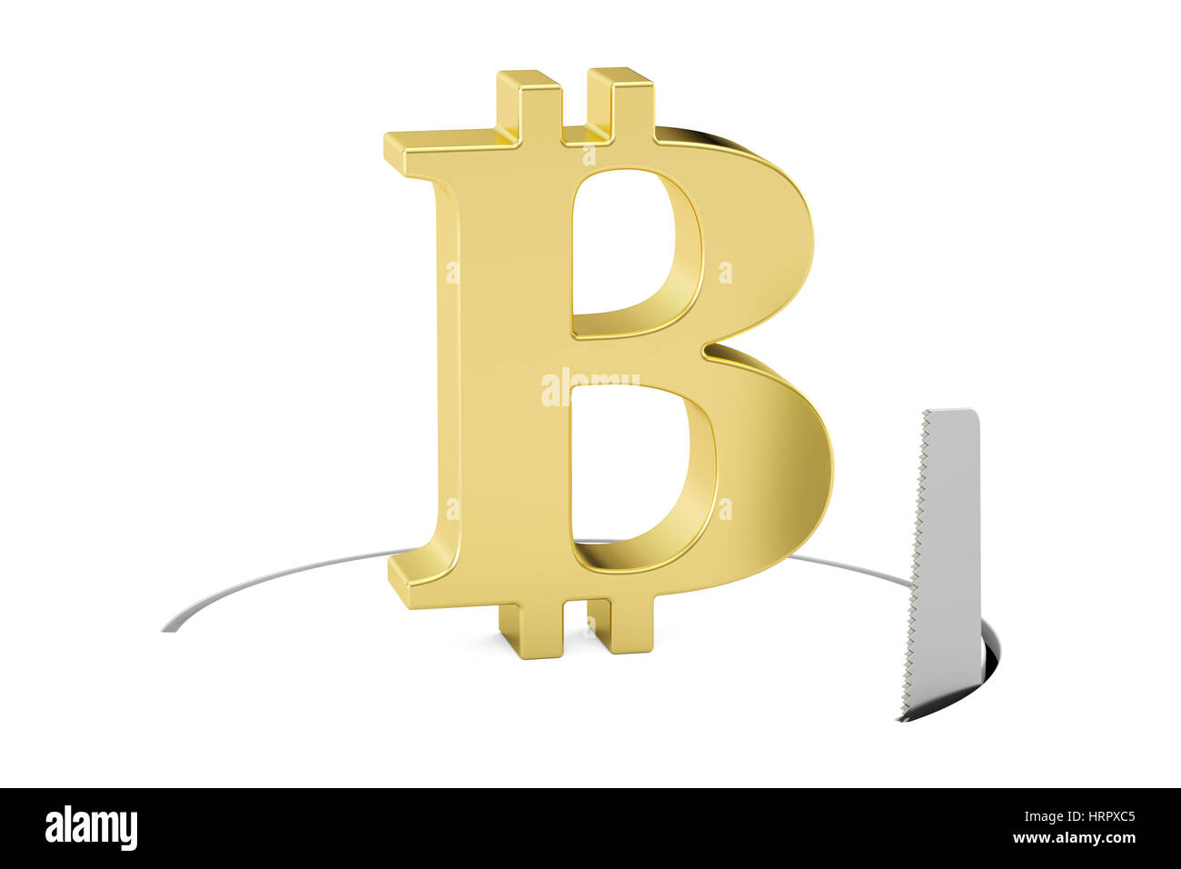Money trap bitcoin sign Cut Out Stock Images & Pictures - Alamy