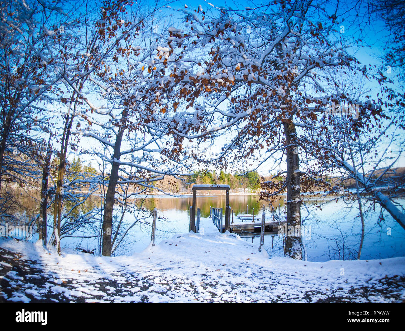 Winter landscape Stock Photo - Alamy