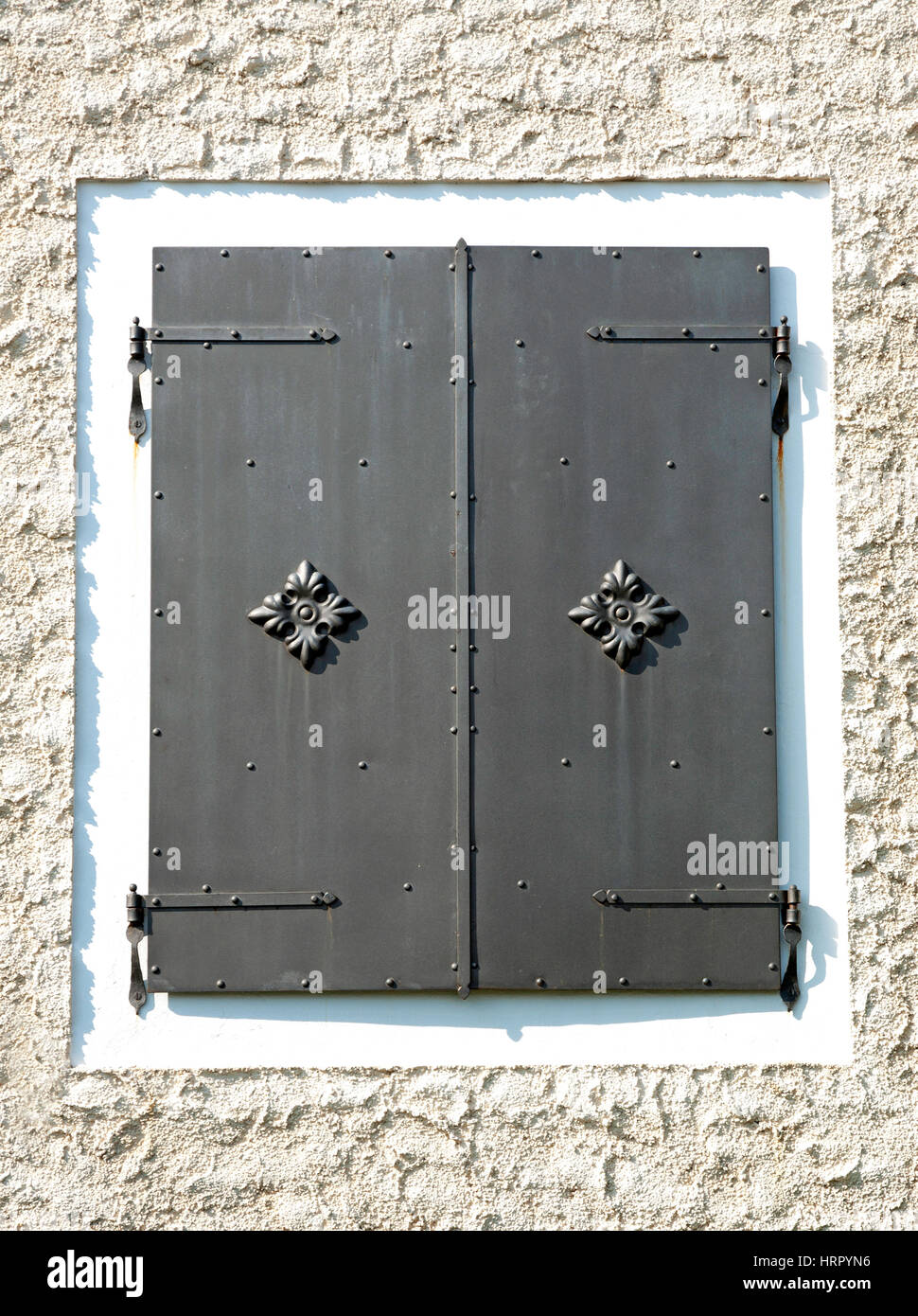 Decorative window shutter hi-res stock photography and images - Alamy