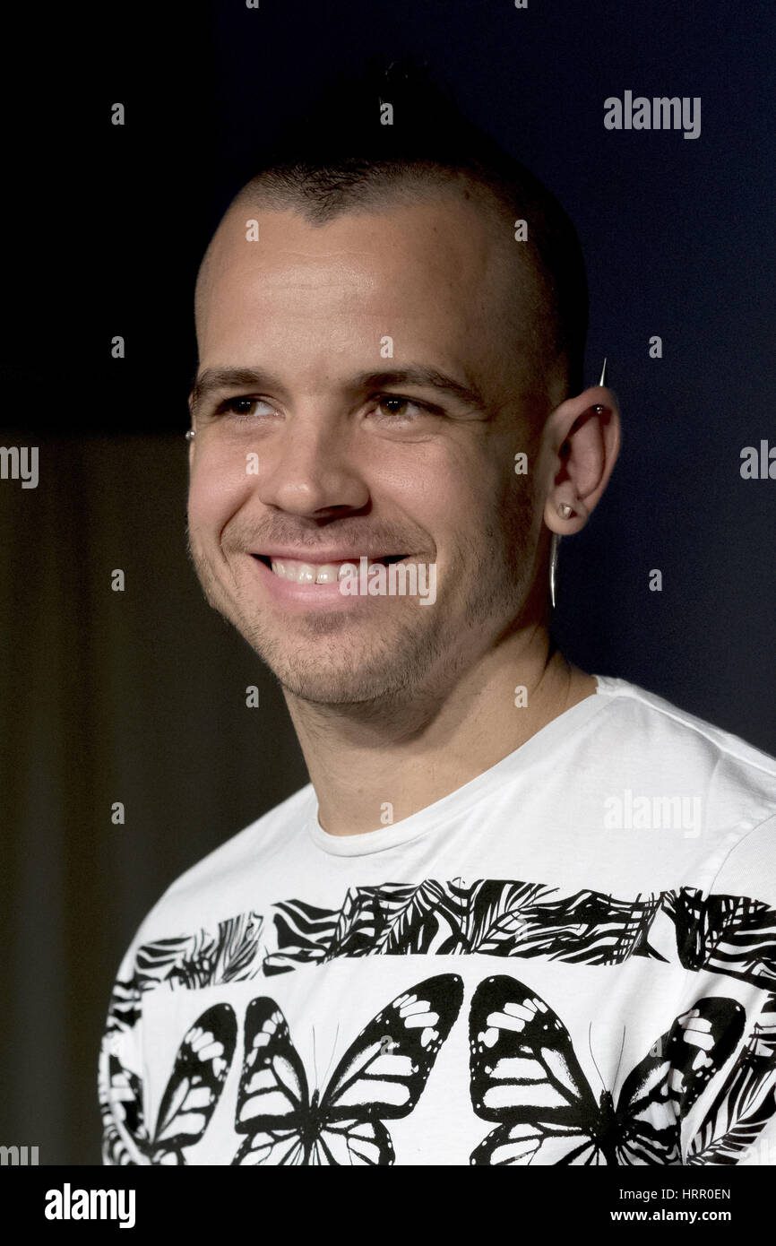 David Muñoz attends 'BeefeaterXO' presentation at Espacio Q17 in Madrid ...