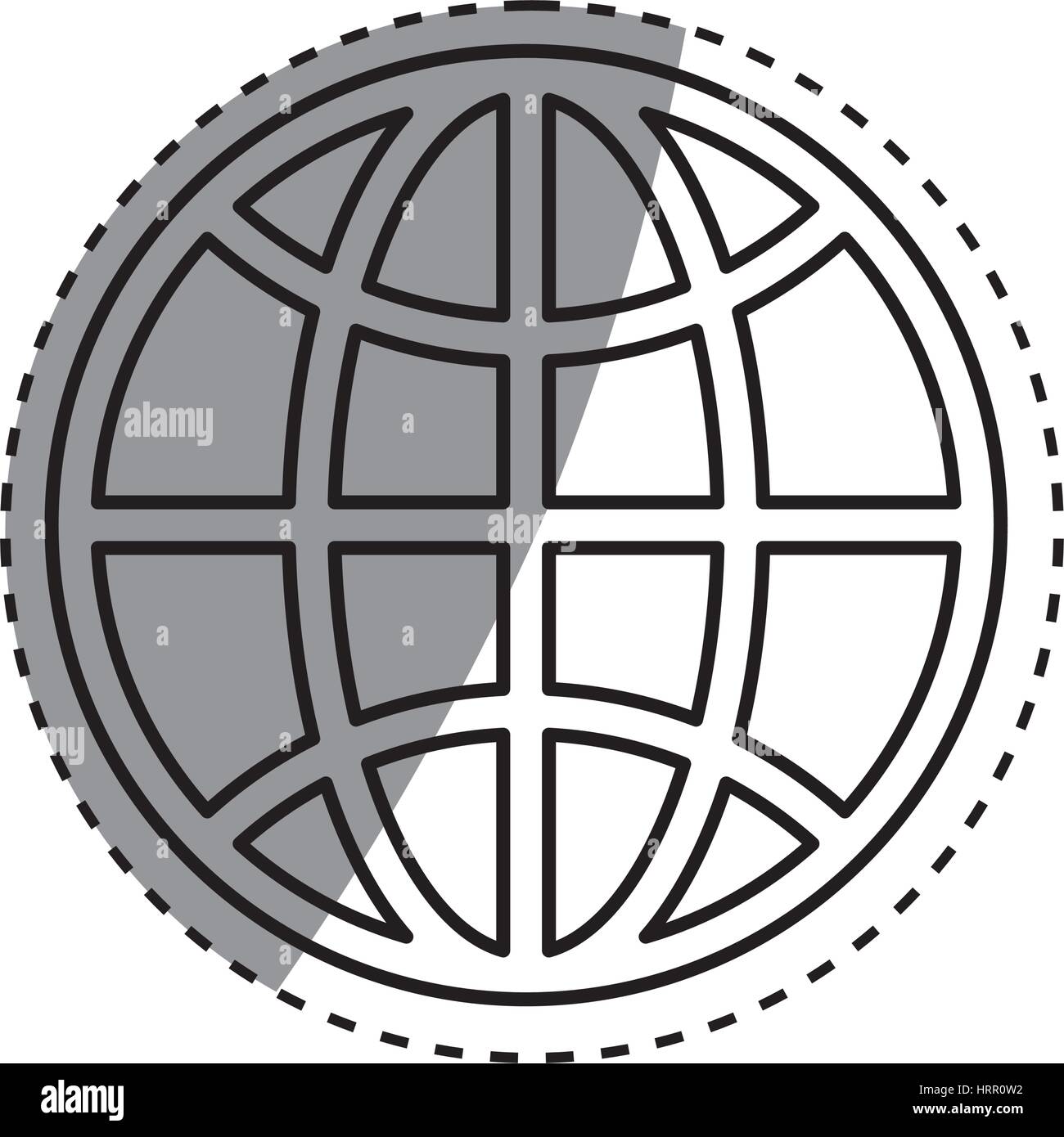 Global sphere symbol Stock Vector Image & Art - Alamy