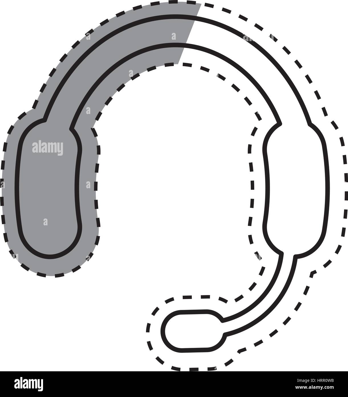 Call center headset device Stock Vector Image & Art - Alamy