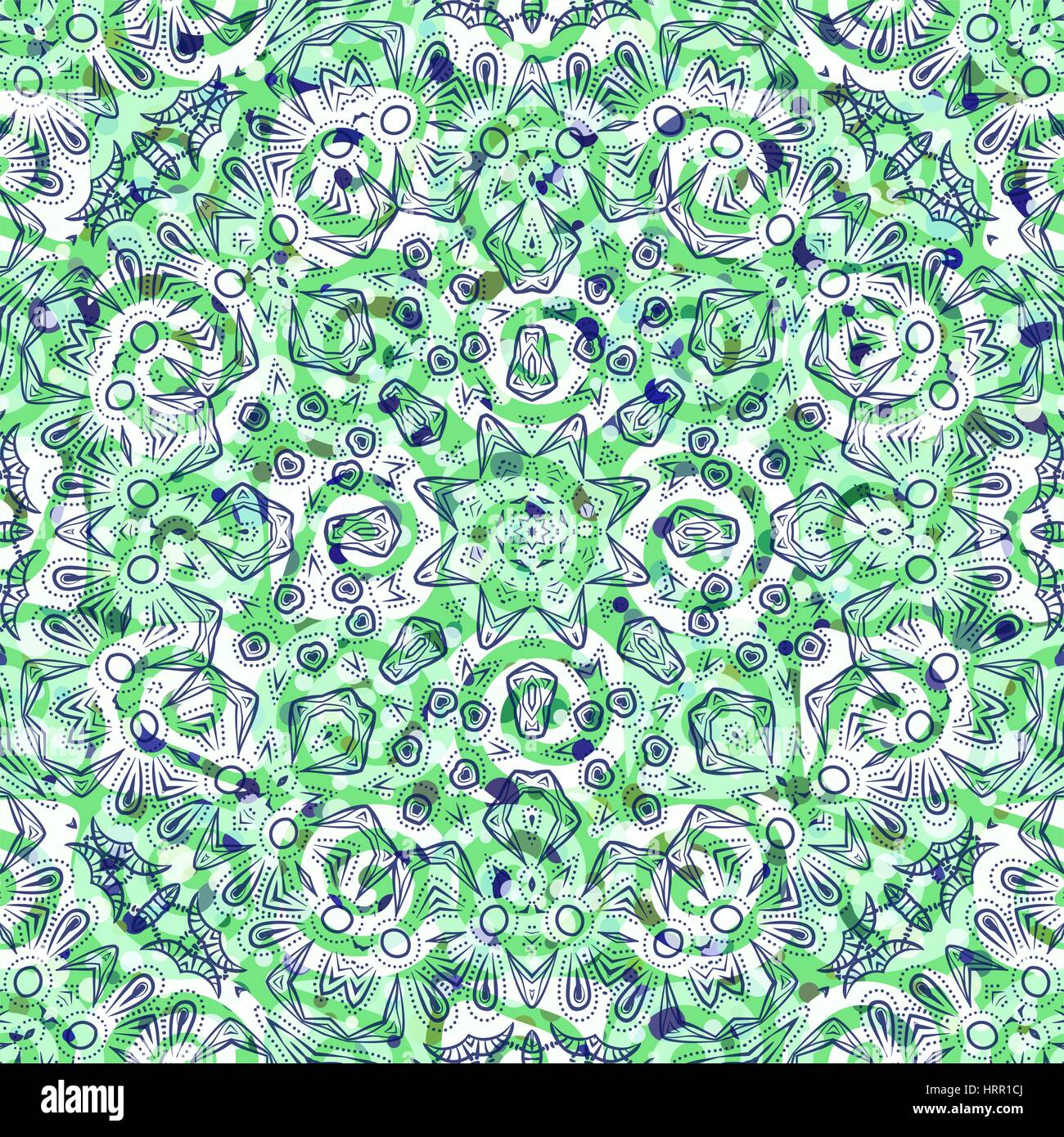 Seamless Background with Abstract Colorful Tile Pattern. Eps10 ...