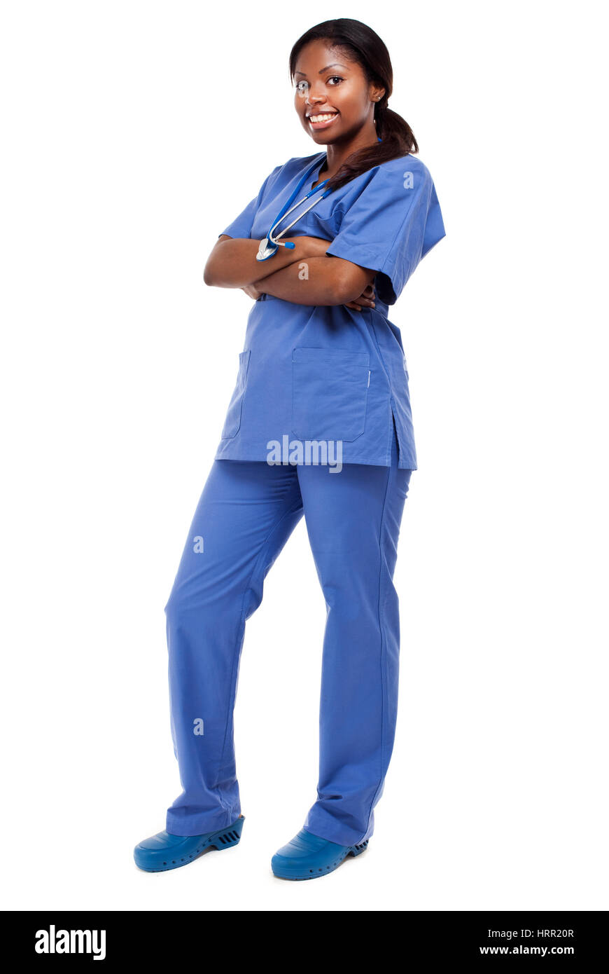 Black nurse Cut Out Stock Images & Pictures - Alamy