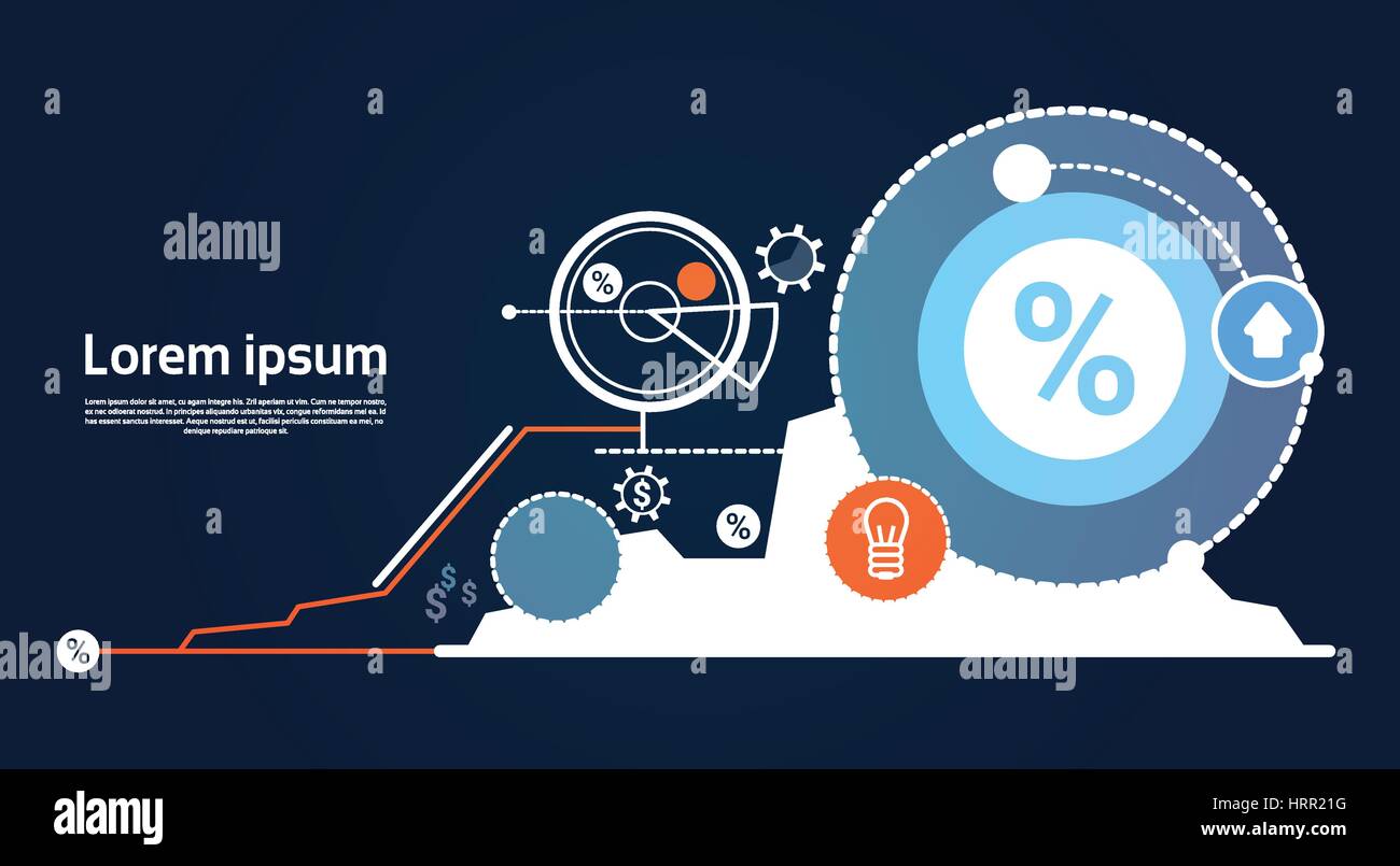 Analysis Finance Graph Financial Business Chart Stock Vector Image ...