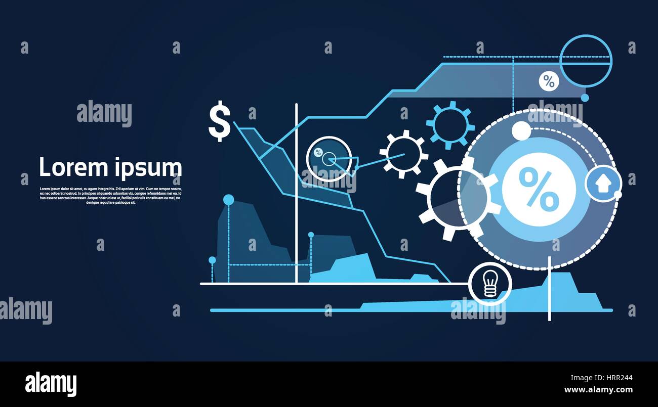 Analysis Finance Graph Financial Business Chart Stock Vector Image ...