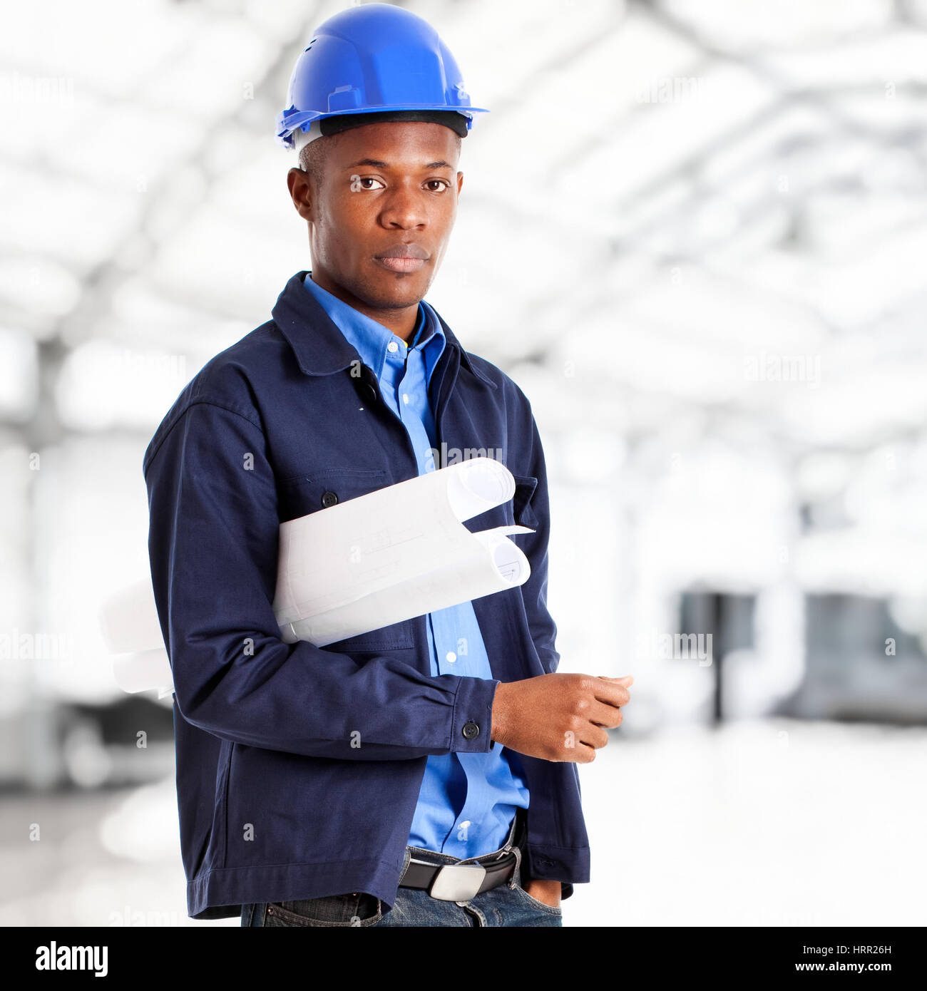 African architect portrait Stock Photo - Alamy
