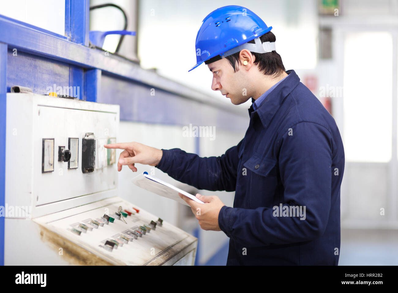 Electrician engineer work tester hi-res stock photography and images ...