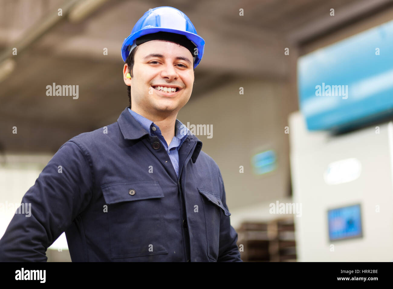 Electrician working circuit breaker industrial hi-res stock photography ...