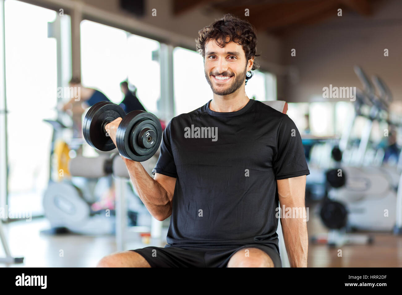 Man lifting the weight hi-res stock photography and images - Alamy