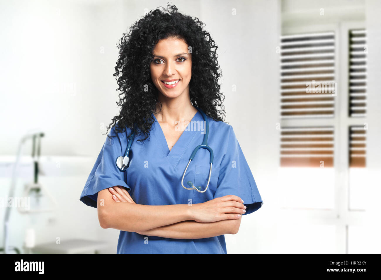Female doctor portrait Stock Photo - Alamy