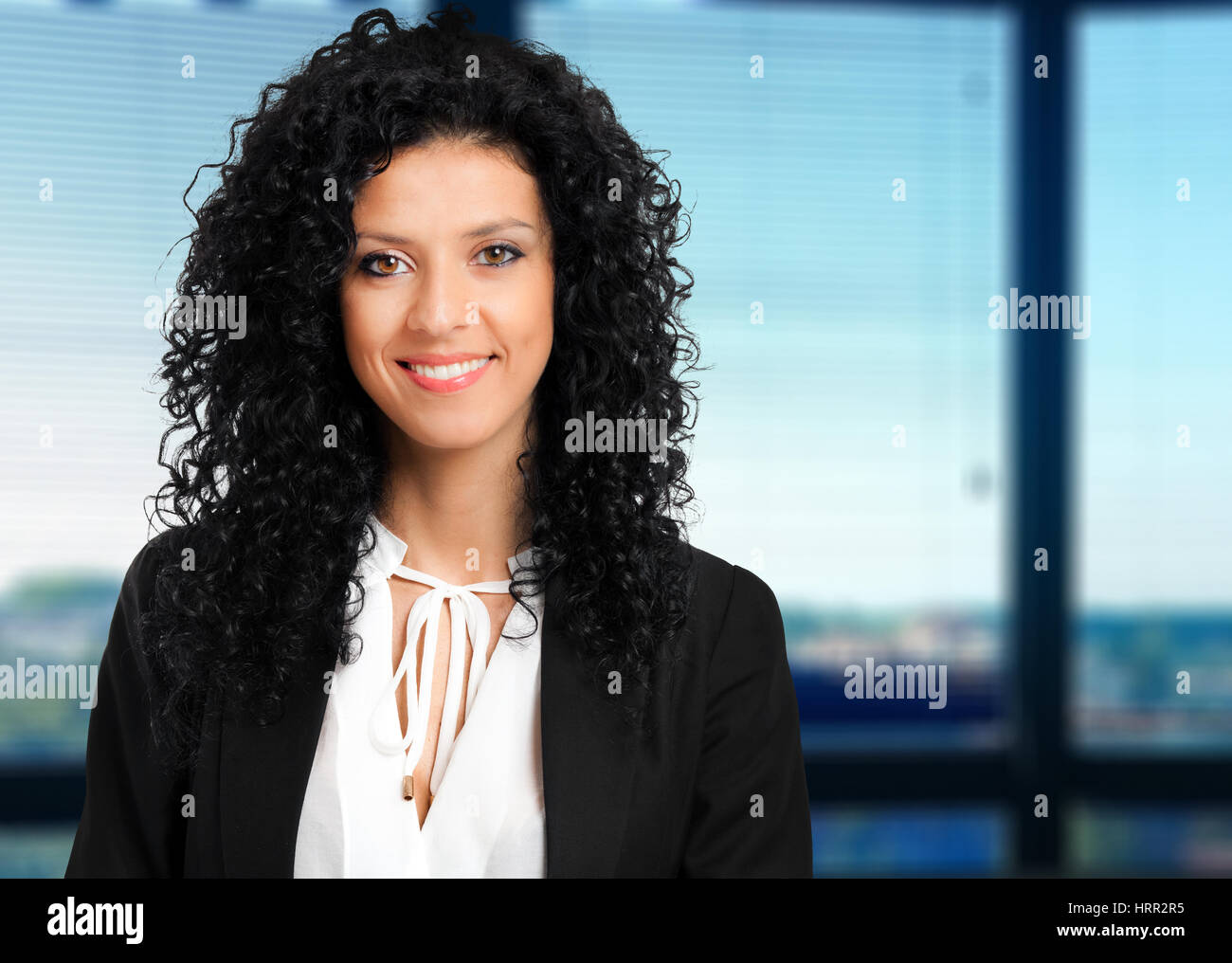 Portrait of a female manager indoor Stock Photo - Alamy