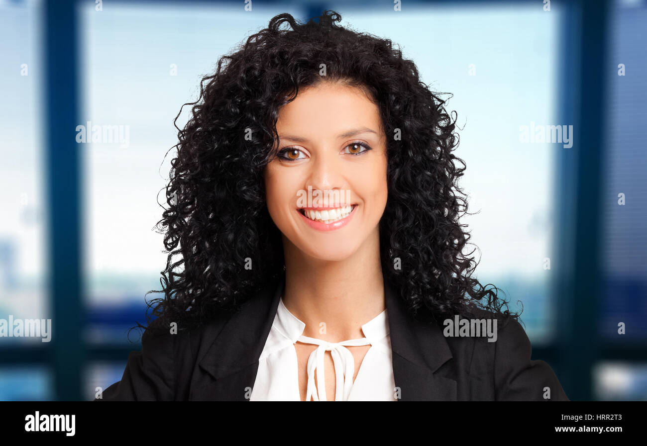 Portrait of a female manager indoor Stock Photo - Alamy