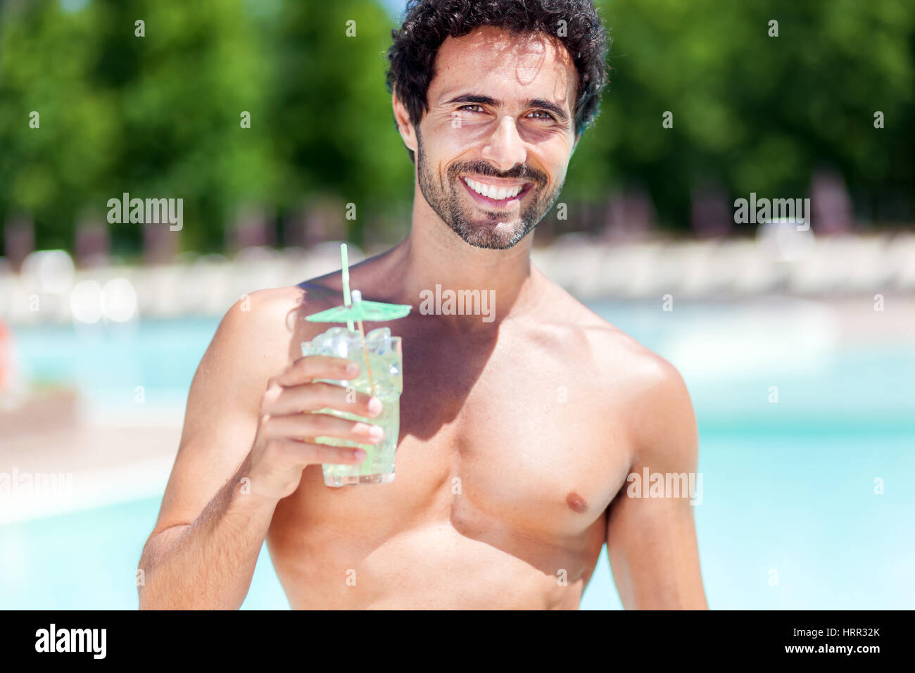 Young muscular hotel hi-res stock photography and images - Alamy