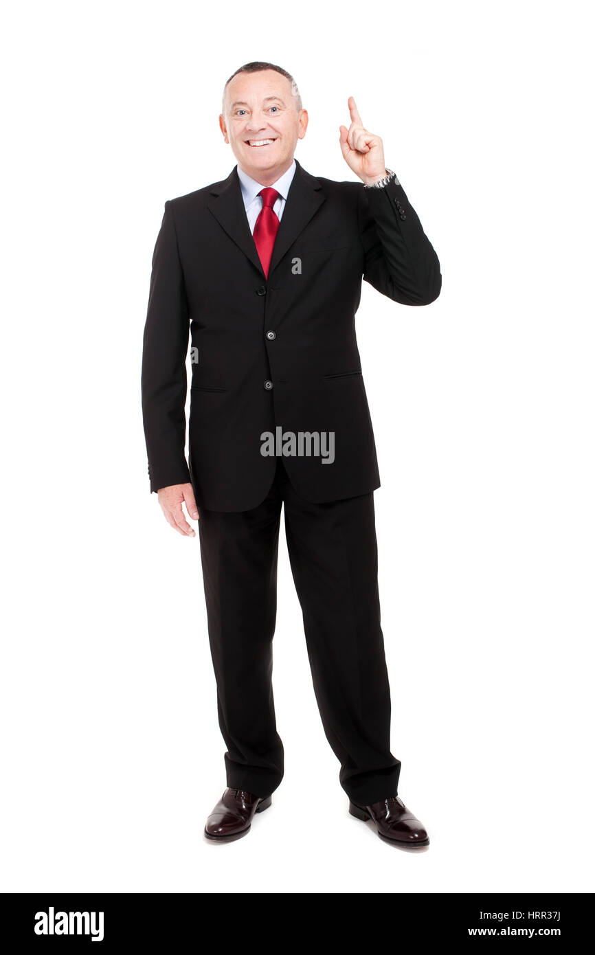 Pointing finger at elderly Cut Out Stock Images & Pictures - Alamy