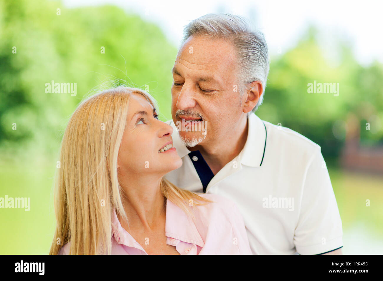 Portrait modern elderly male female hi-res stock photography and images ...