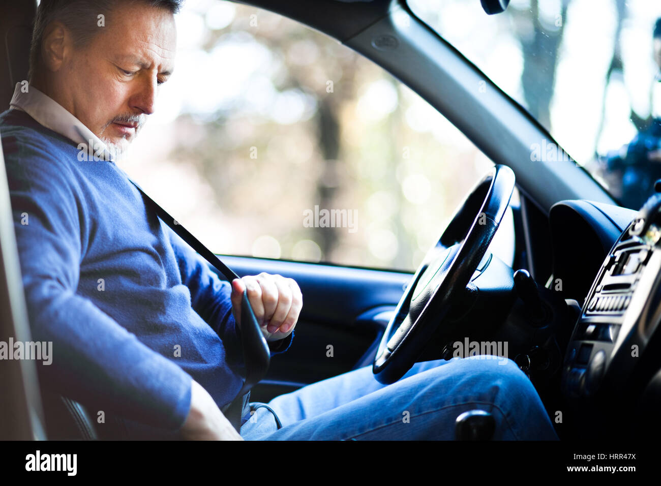 Thumbs in belt hi-res stock photography and images - Alamy