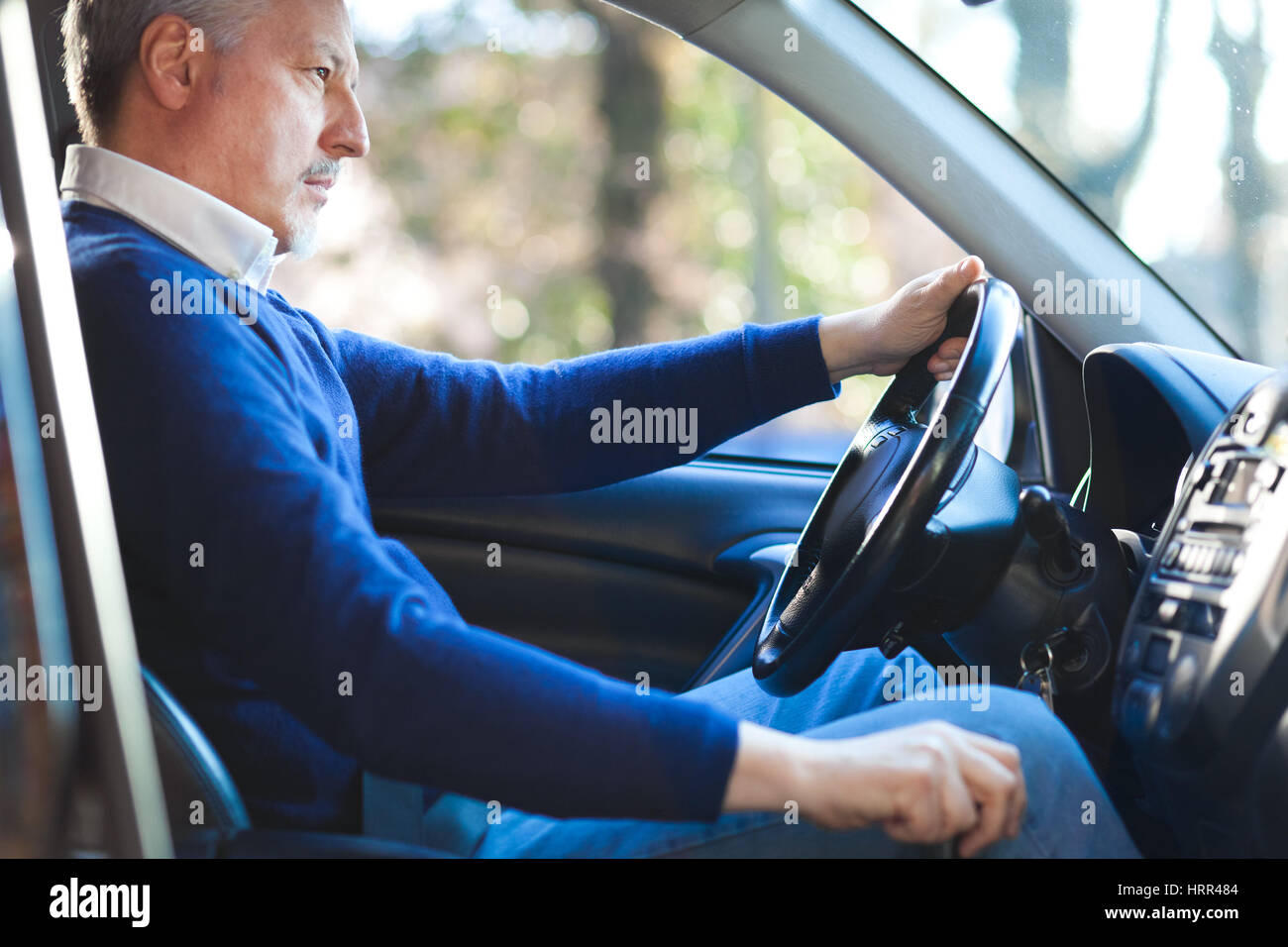 Old man sports car hi-res stock photography and images - Alamy