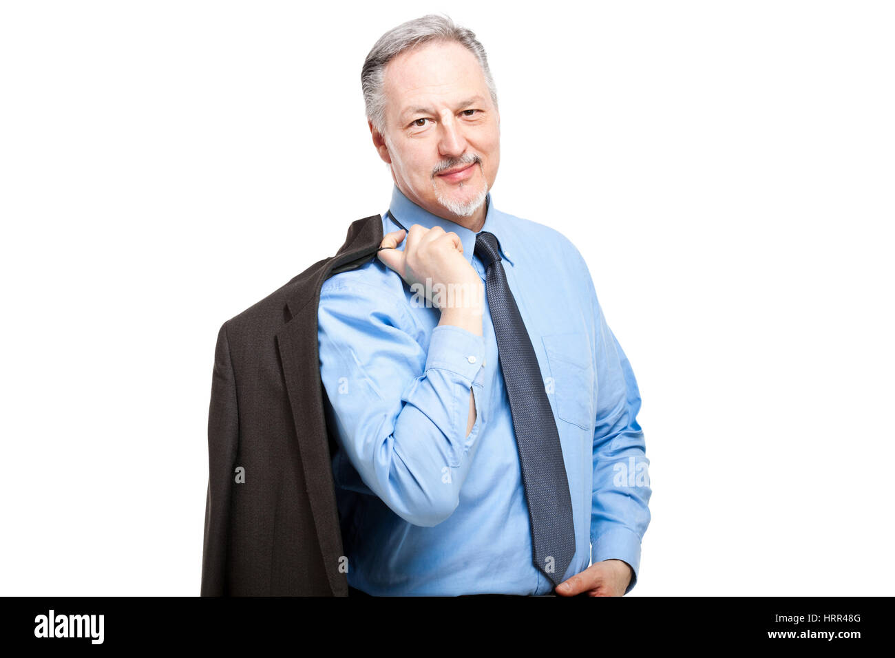 Holding jacket on shoulder hi-res stock photography and images - Alamy